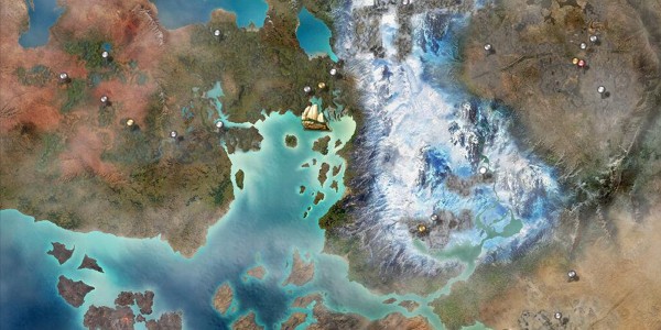 激战2地图攻略 - 激战2星岬岛